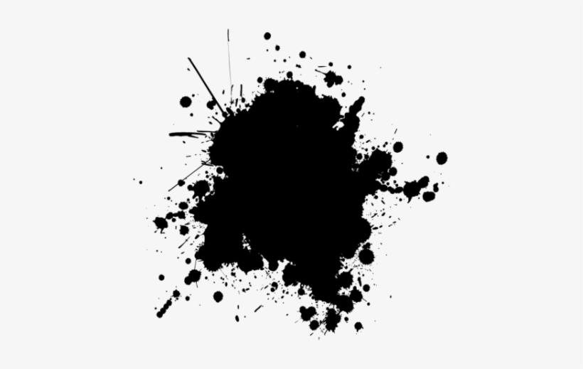 Download Paint Splatter Google Search - Black Splash Png - HD ...