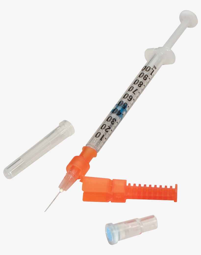 Drawing Blood Syringe Needle - Heparinized Syringe Transparent PNG ...