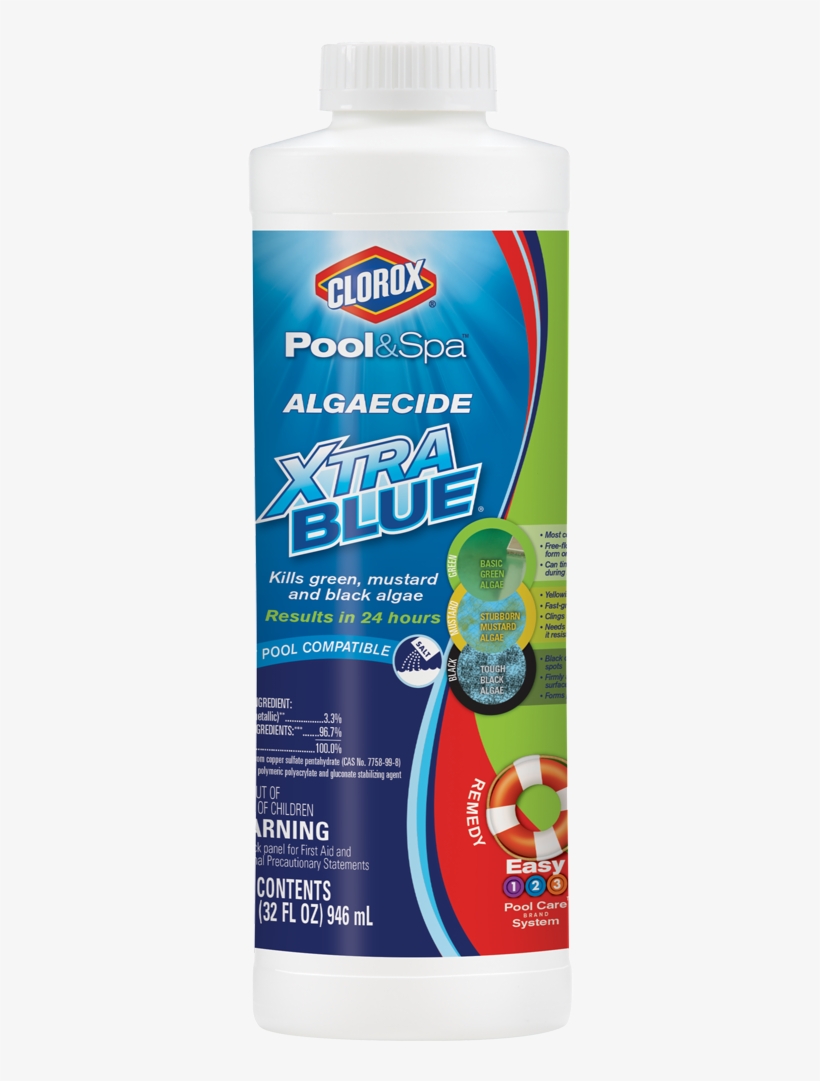 Pool Spa Algaecide Xtrablue Algae Treatment Oz - Clorox Poolspa ...