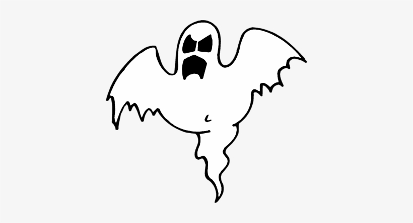 Ghost - Spooky Ghost Clip Art Transparent PNG - 400x364 - Free Download ...