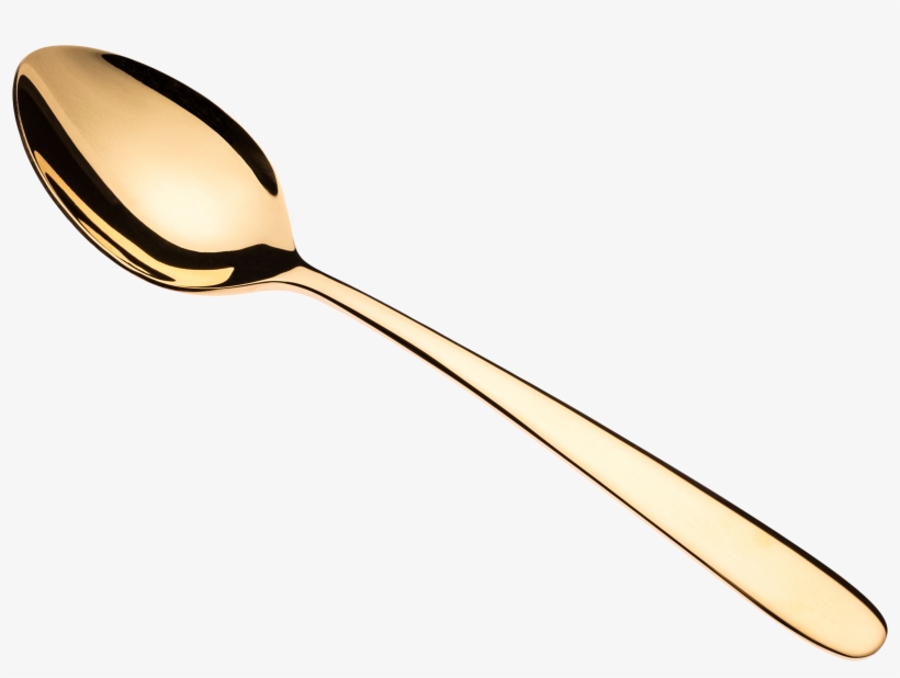 Milano Dinner Spoon Gold-plated - Gold Spoon Png Transparent PNG ...