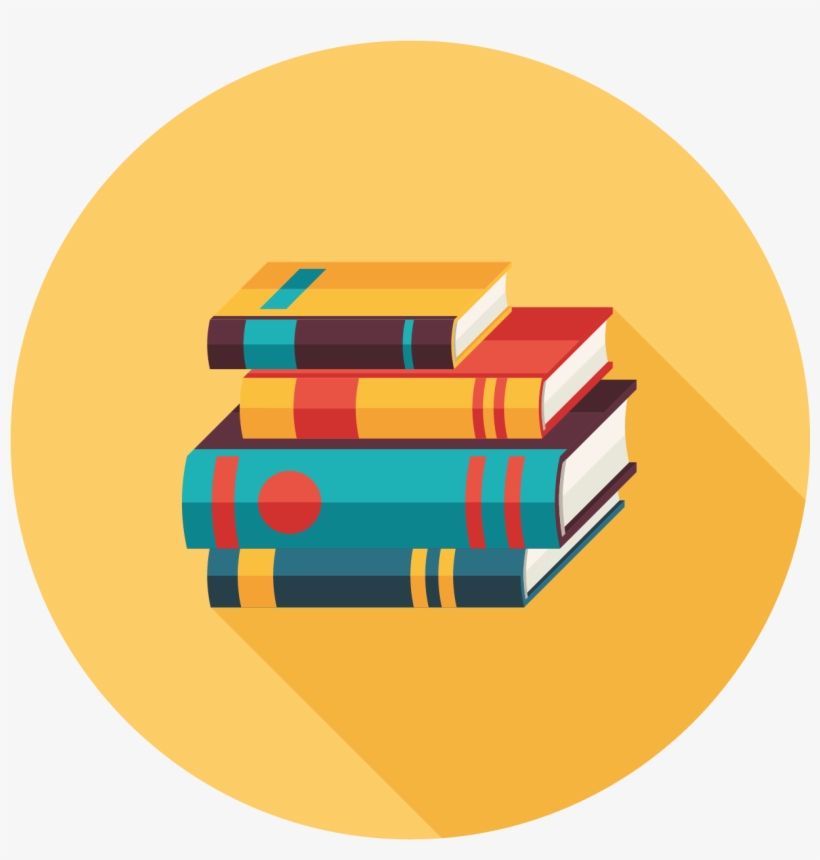 Overflowing Stack Of Books Icons Free Download