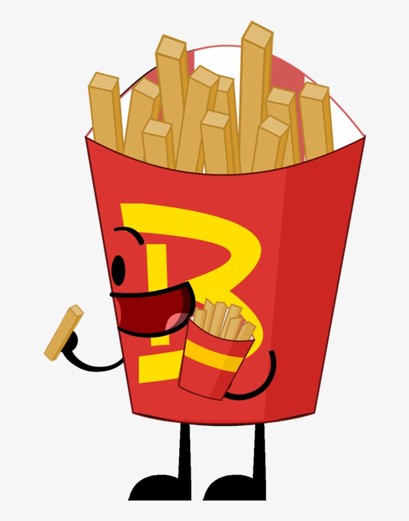 Download Fries Pose Cannibal - Bfdi Fries Object Shows Community - HD ...