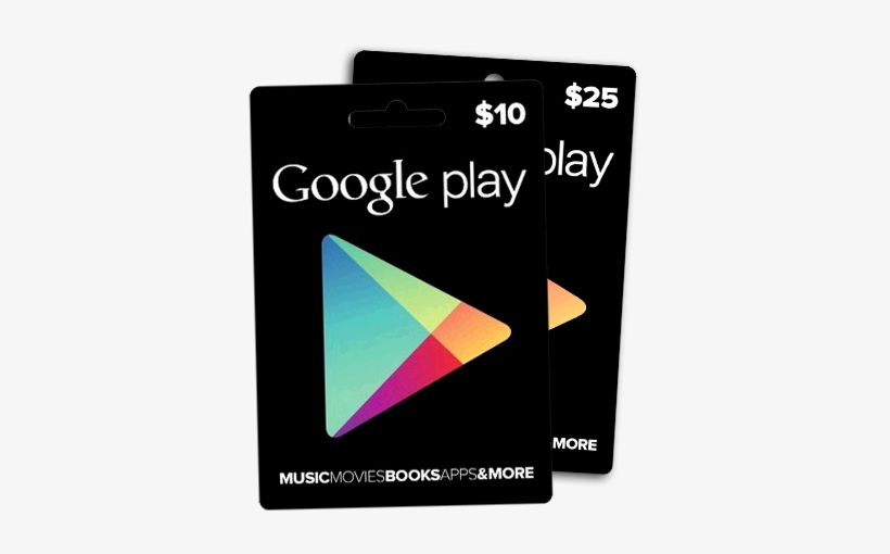 Download Google Play Gift Card - Google Play Cards Png - HD Transparent ...