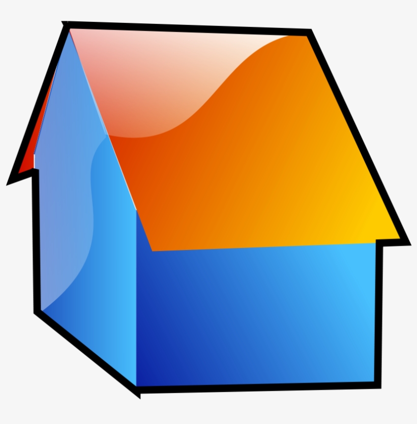 Download And Orange House Icon Png - HD Transparent PNG - NicePNG.com