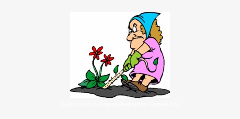 Garden Weed Cartoon
