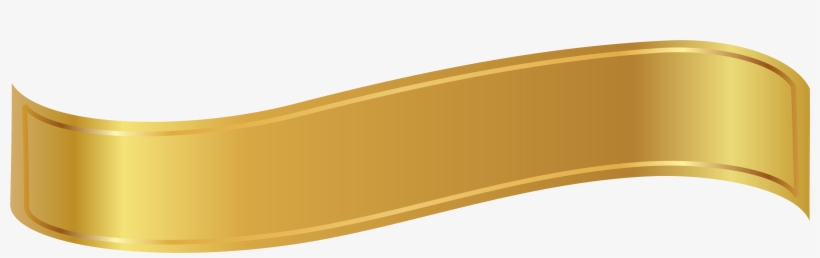 Download Gold Transparent Ribbon - Gold Banner Ribbon Png - HD ...