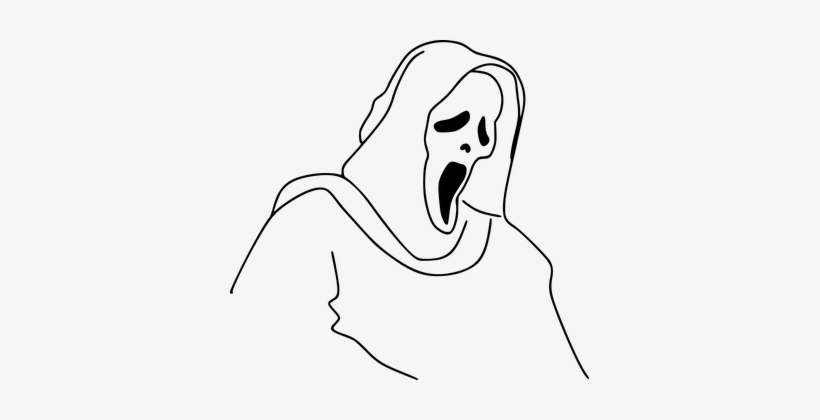 Ghost Ghost Face Halloween Holiday Phantom - Ghostface Clipart ...