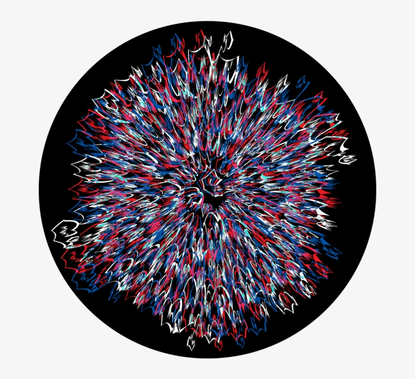 Patriotic Shock - Apollo Design 0037 Patriotic Shock Colourscenic Glass ...