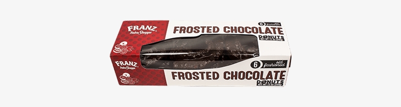 Frosted Chocolate Donuts - Franz Chocolate Donuts Transparent PNG ...