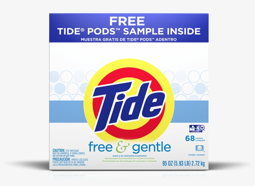 Tide Free And Gentle Powder - Tide Detergent, Free & Gentle - 141 Oz ...