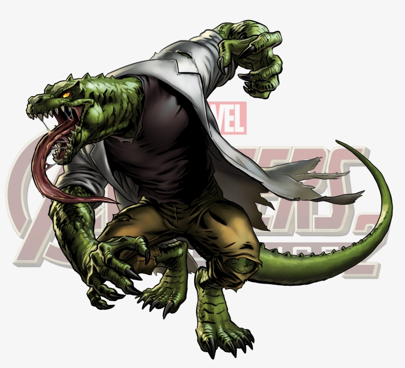 Icon Lizard - Lizard Marvel Avengers Alliance Transparent PNG ...