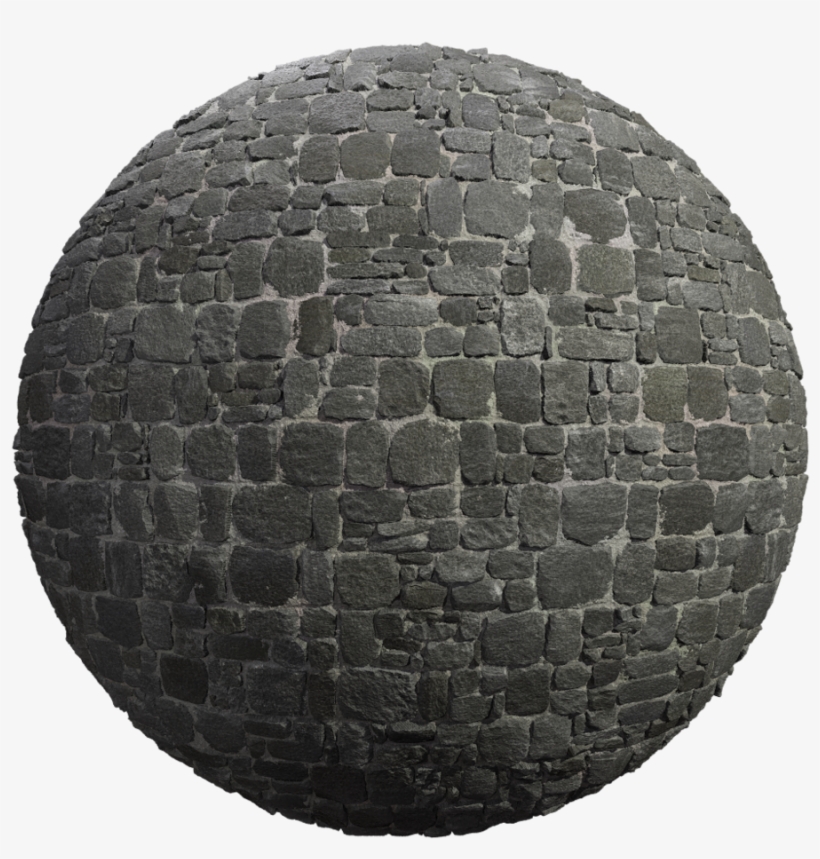 Stonebricksblack004 Sphere - Portable Network Graphics Transparent PNG ...