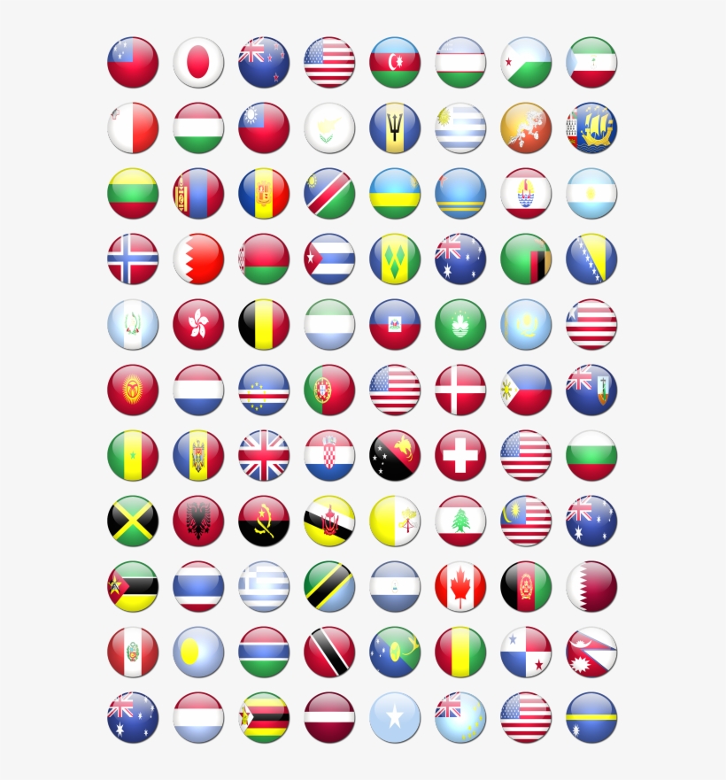 Search - Round Flags Of The World Transparent PNG - 592x814 - Free ...