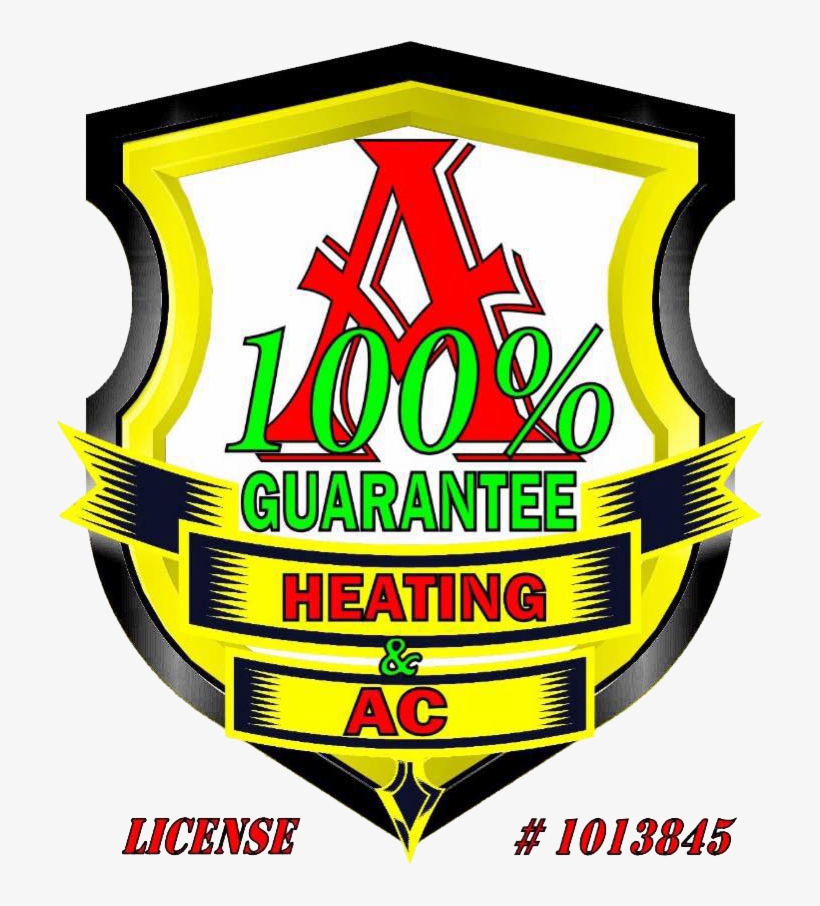 A 100% Guarantee Heating And Ac - Emblem Transparent PNG - 710x838 ...
