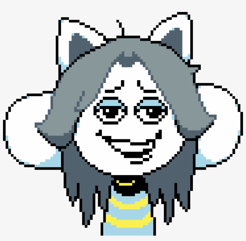 Undertale Temmie Transparent PNG - 2956x2761 - Free Download on NicePNG
