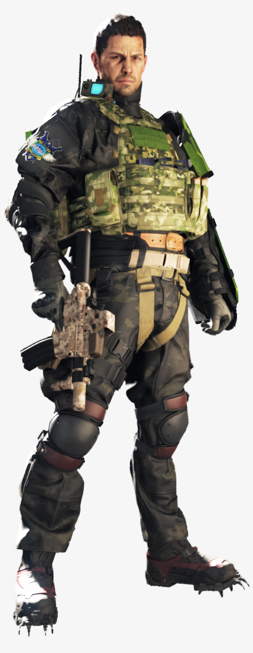 Soldiers Vector Biohazard - アンブレラ コア 装備 Transparent PNG - 3840x2160 ...