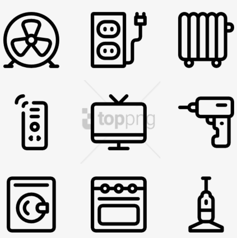 Download Free Png Electrical Appliances Icon Packs Svg Psd - Print ...