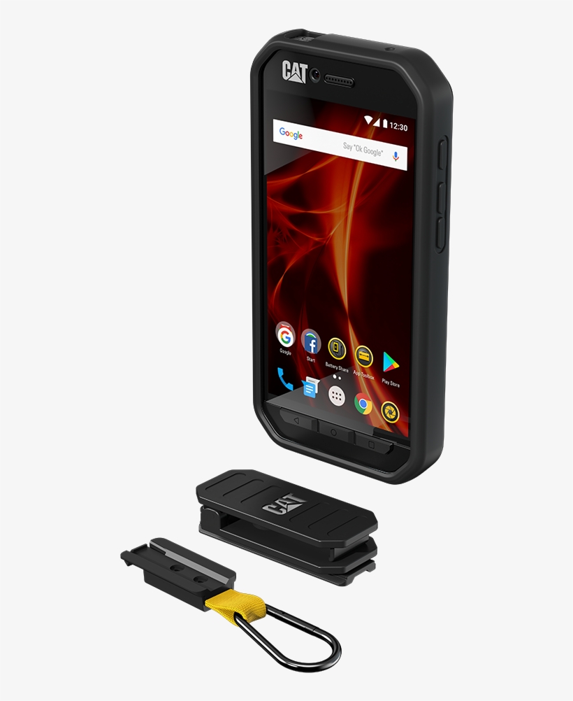 Cat® S41 Hybrid Case - Cat S61 Titan Case Transparent PNG - 885x968 ...