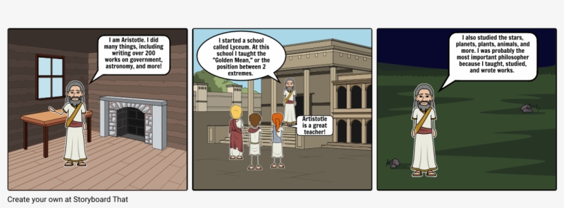 Aristotle And Plato Comic