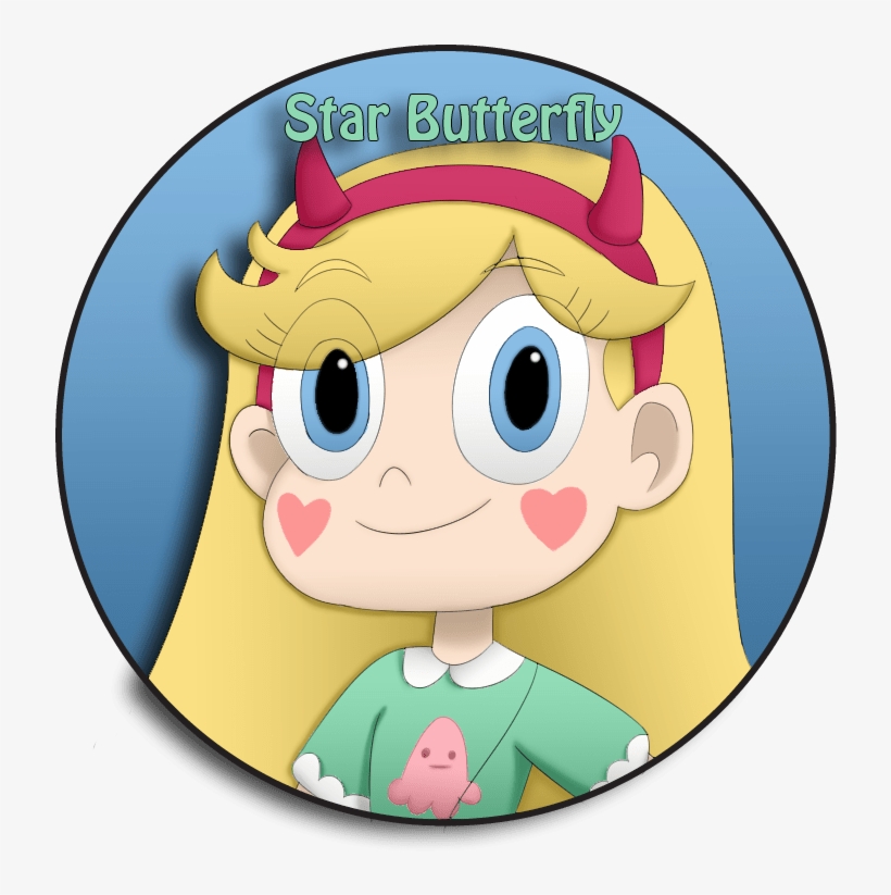 Star Butterfly From Star Vs Forces Of Evil On A - Cartoon Transparent ...
