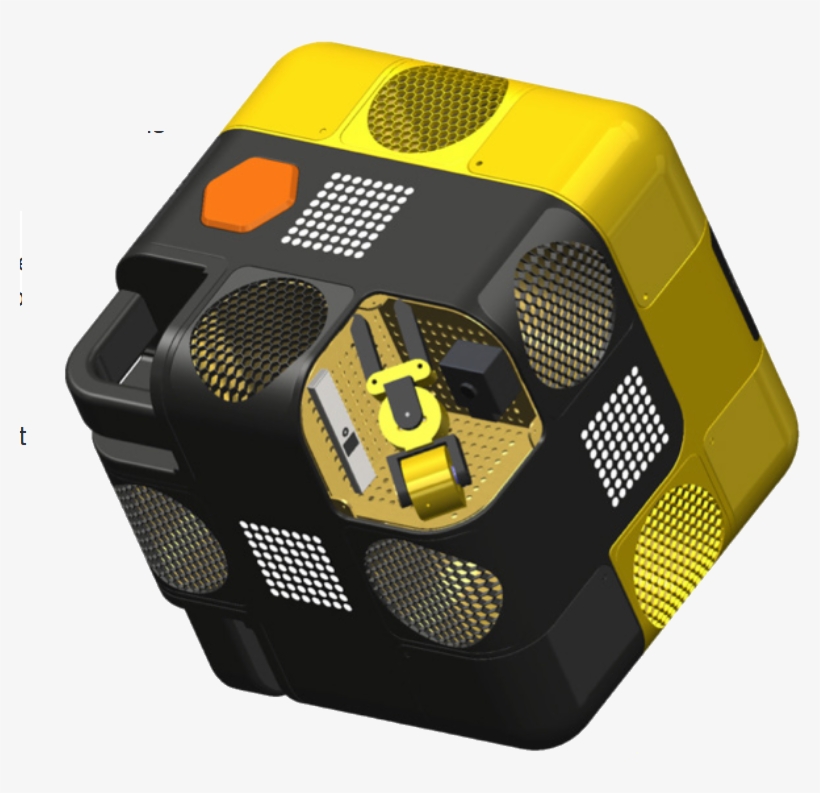 Artist's Concept Of The Astrobee Robotic Free Flyer - Mesh Transparent ...