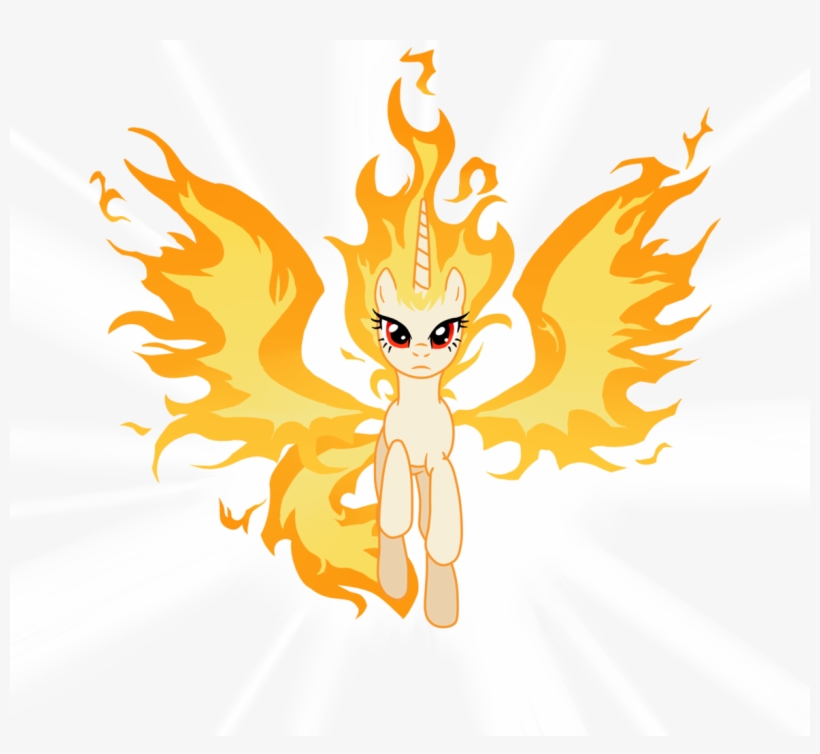 Mangaka-girl, Black Background, Female, Frown, Mane - Fire Pony My ...