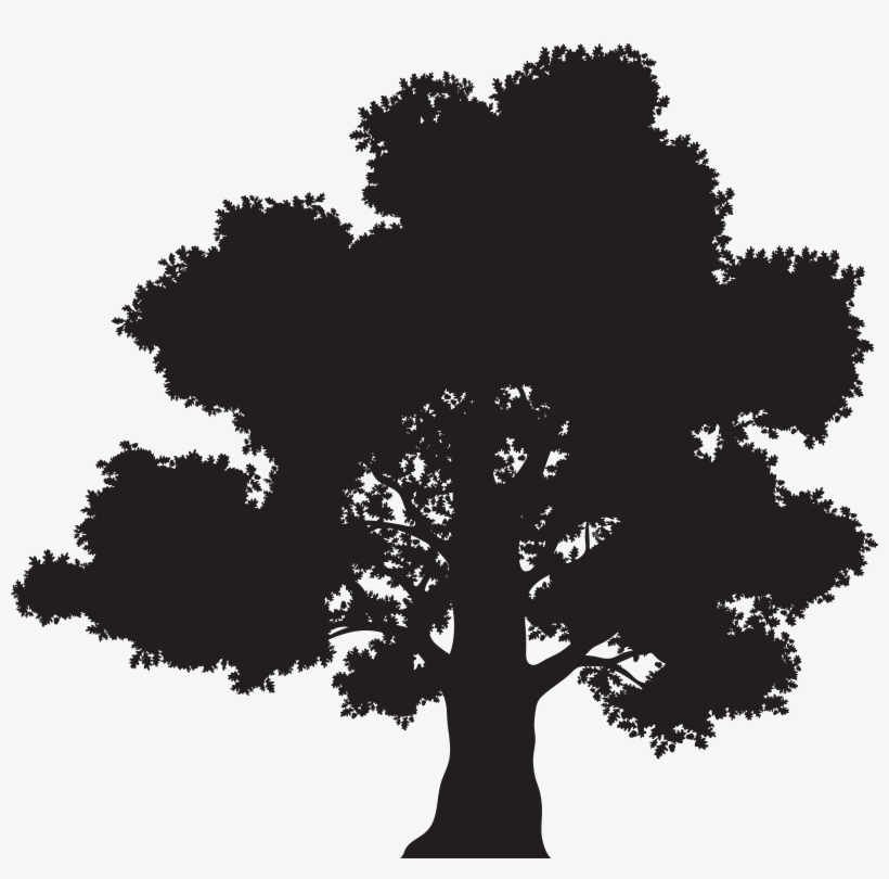 Black Tree Vector Png Download Transparent PNG - 8000x7536 - Free ...