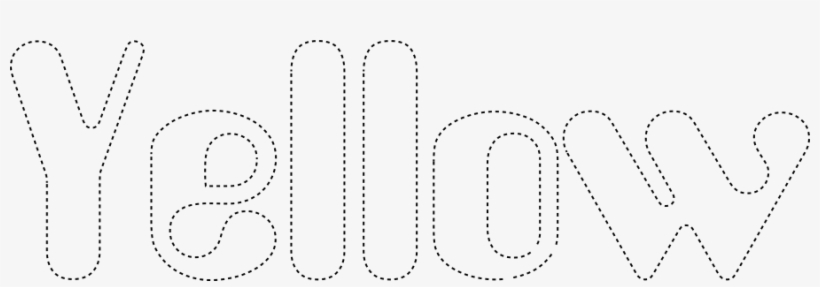 Word Yellow Using Amelia Font - Word Yellow Transparent PNG - 903x273 ...