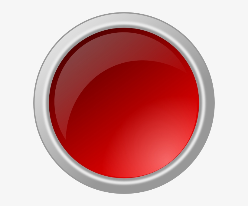 Glossy Red Button Svg Clip Arts 600 X 600 Px Transparent PNG - 600x600 ...
