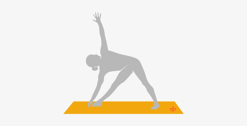 Triangle Pose - Peaceful Warrior Pose Transparent PNG - 400x338 - Free ...
