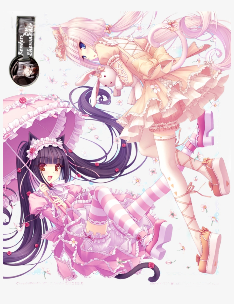 Teehee - - Thigh Highs Neko Girls Transparent PNG - 813x982 - Free ...