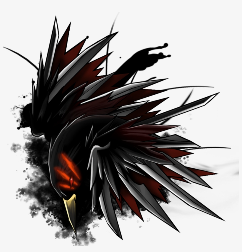 Drawing Raven Emblem - Illustration Transparent PNG - 896x891 - Free ...