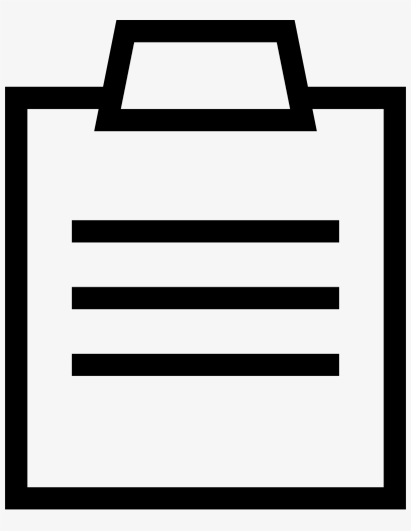 Task List Line Svg Png Icon Free Download Transparent PNG - 802x980 ...