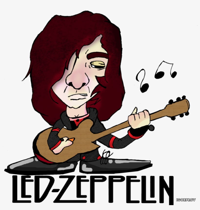 Guitar Clipart Bitmap - Led Zeppelin Clipart Transparent PNG - 889x889 - Free Download on NicePNG