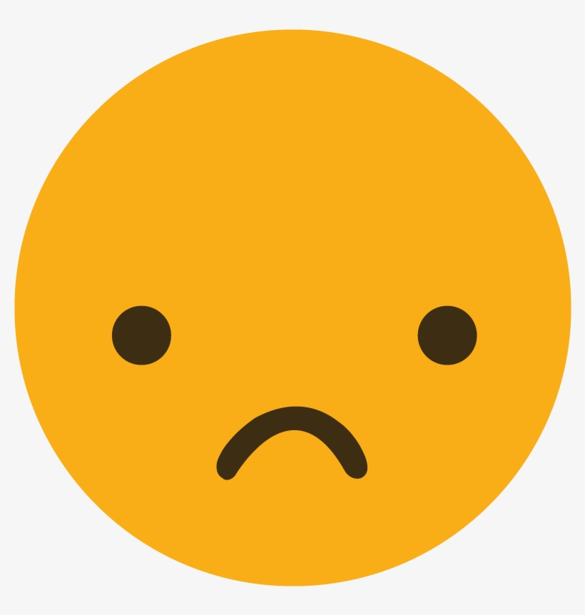 Sad Reaction Emoji Icon Vector Graphic Emoticon - Focus Connect Grow ...