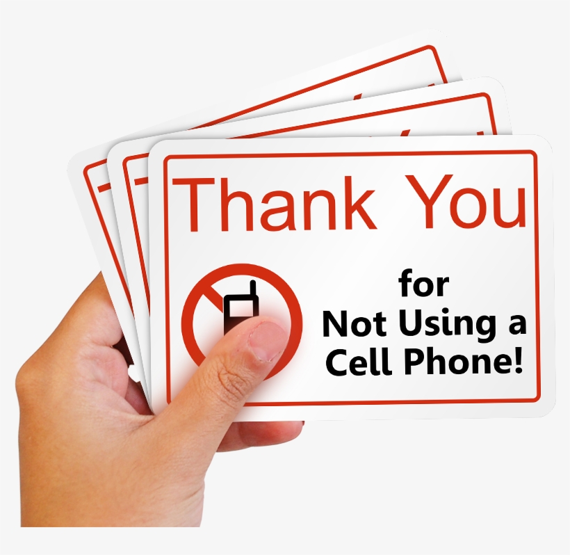 Cell Phone Not Allowed Label - Mobile Phone Transparent PNG - 800x800 ...