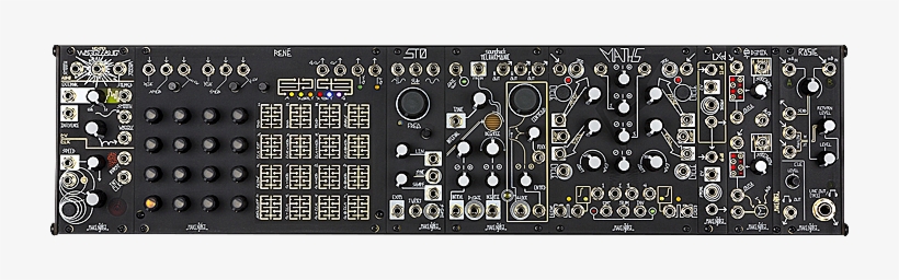 Make Noise Black Cartesian Eurorack Modular Synthesizer Transparent PNG ...