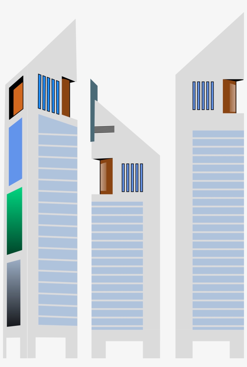 This Free Icons Png Design Of Triple Buildings Transparent PNG ...