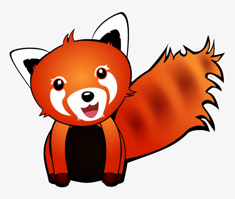 Red Panda Clipart Cute - Red Panda Clipart Png Transparent PNG ...