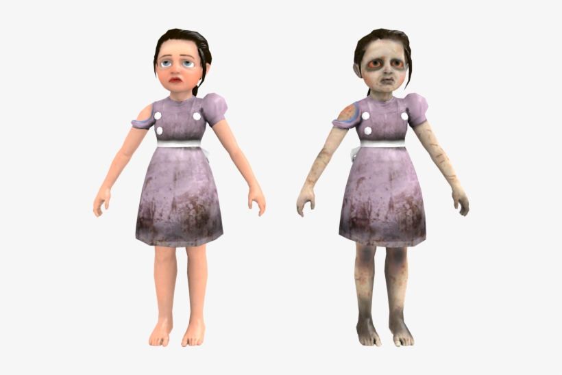 Download Zip Archive - Little Sister Bioshock Model Transparent PNG ...