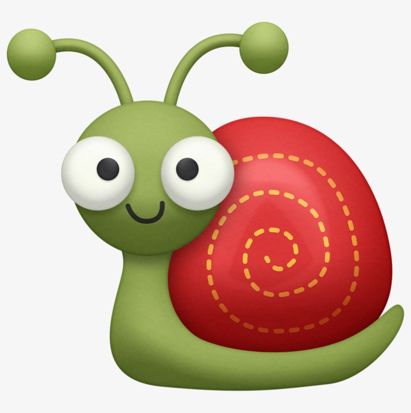 Cute Snails Clipart