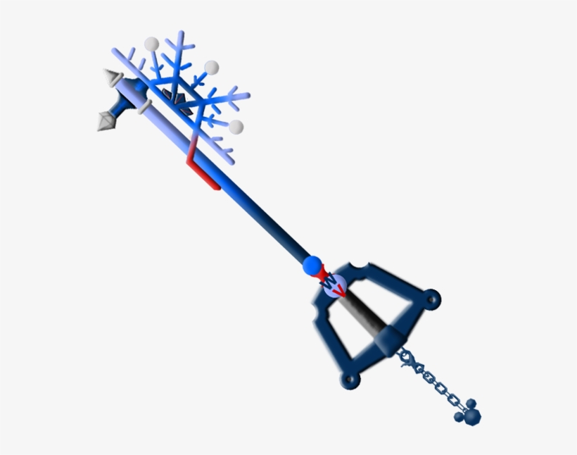 Snowflake - Kingdom Hearts Ice Keyblade Transparent PNG - 567x605 ...