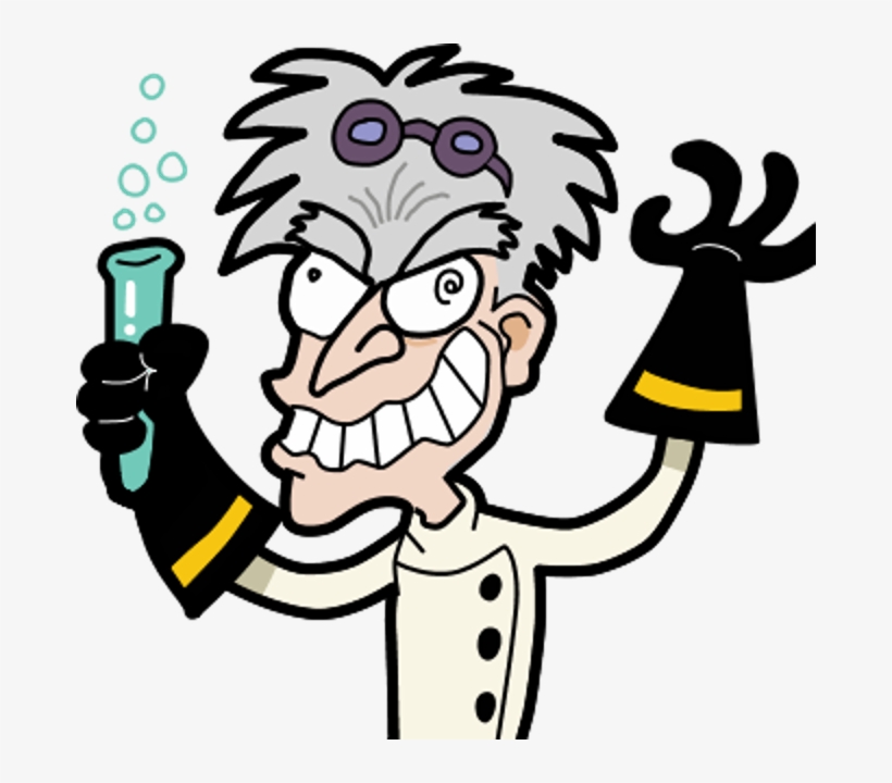 Mad Science Clipart Free - Clip Art Mad Scientist Transparent PNG ...