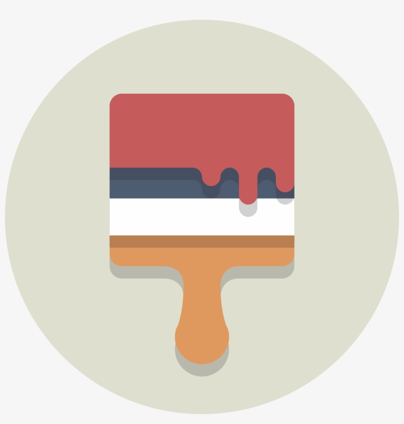Brush Flat Icon