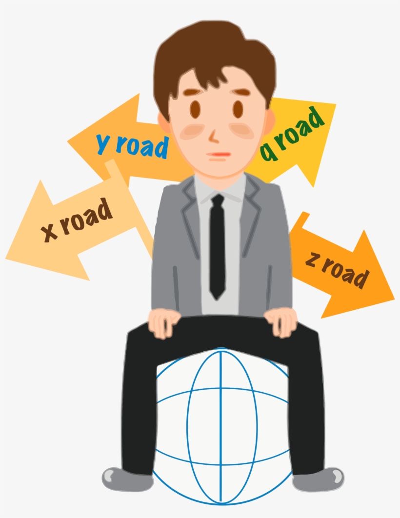 Confusion Crossroads Icons Png - Indecision Clipart Transparent PNG ...