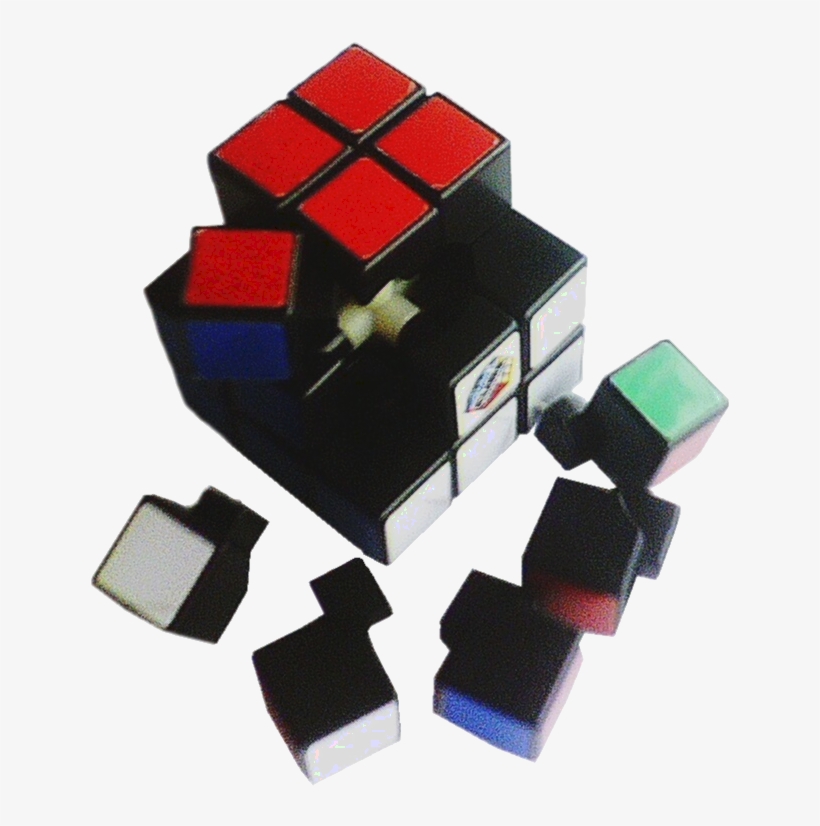 Png - Disassembled Rubik's Cube Png Transparent PNG - 655x755 - Free ...