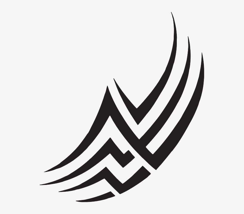 Abstract Vector Curves Png