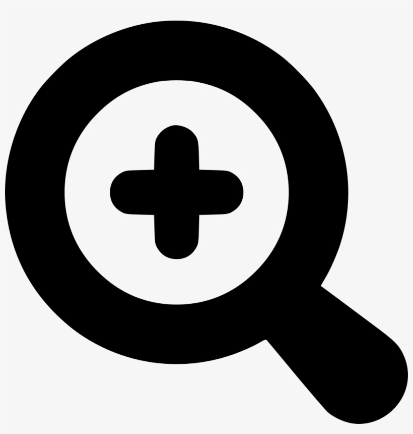 Magnifying Glass Free Icon - Fa Search Plus Icon Transparent PNG ...