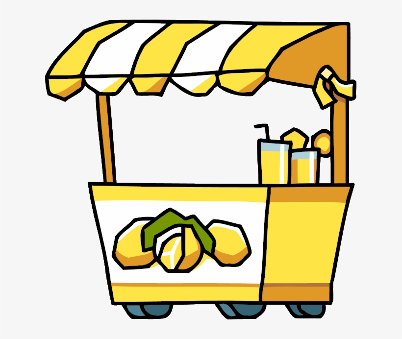 Lemonade Stand Png - Lemonade Stand No Background Transparent PNG ...